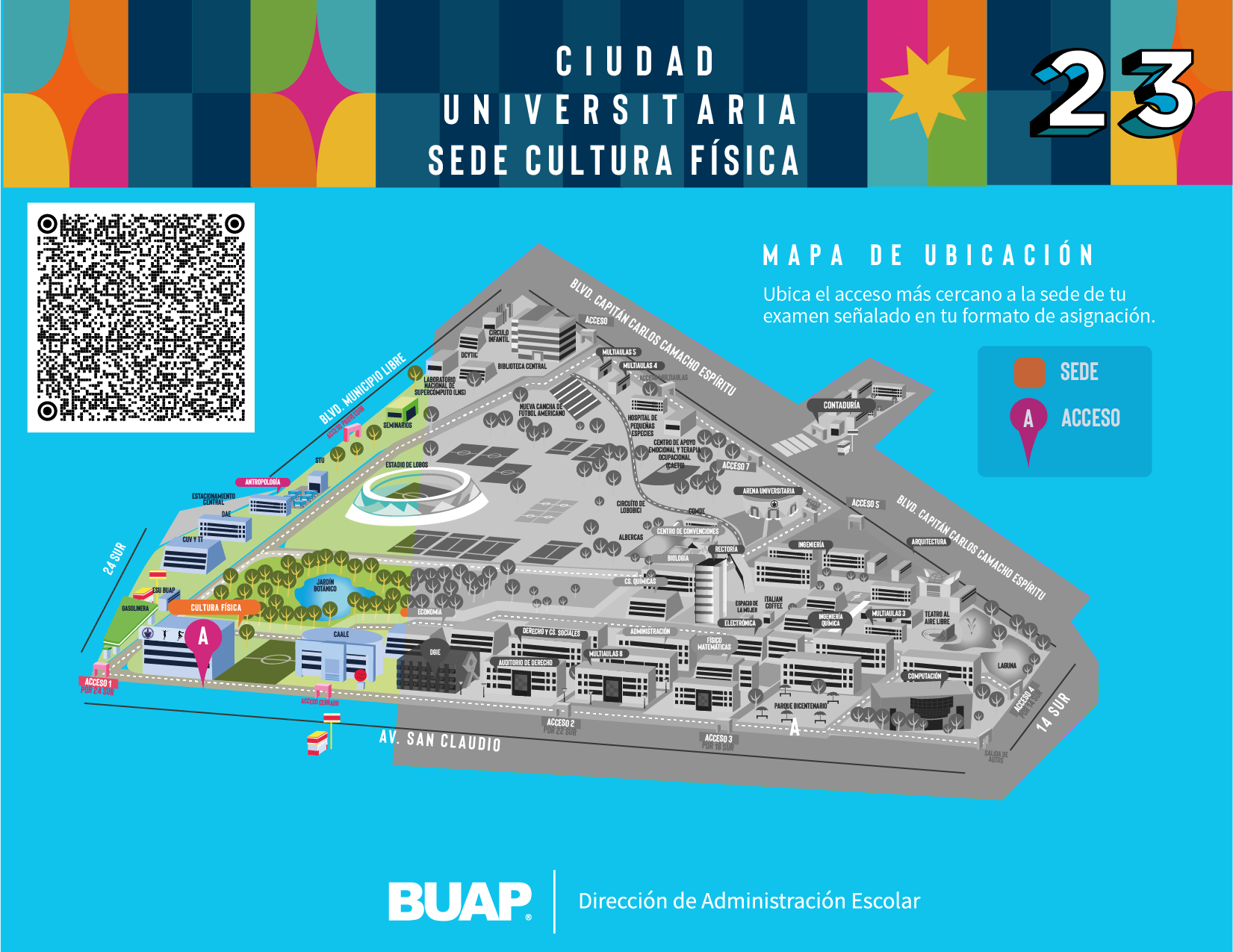 Sedes 2023 | Benemérita Universidad Autónoma de Puebla